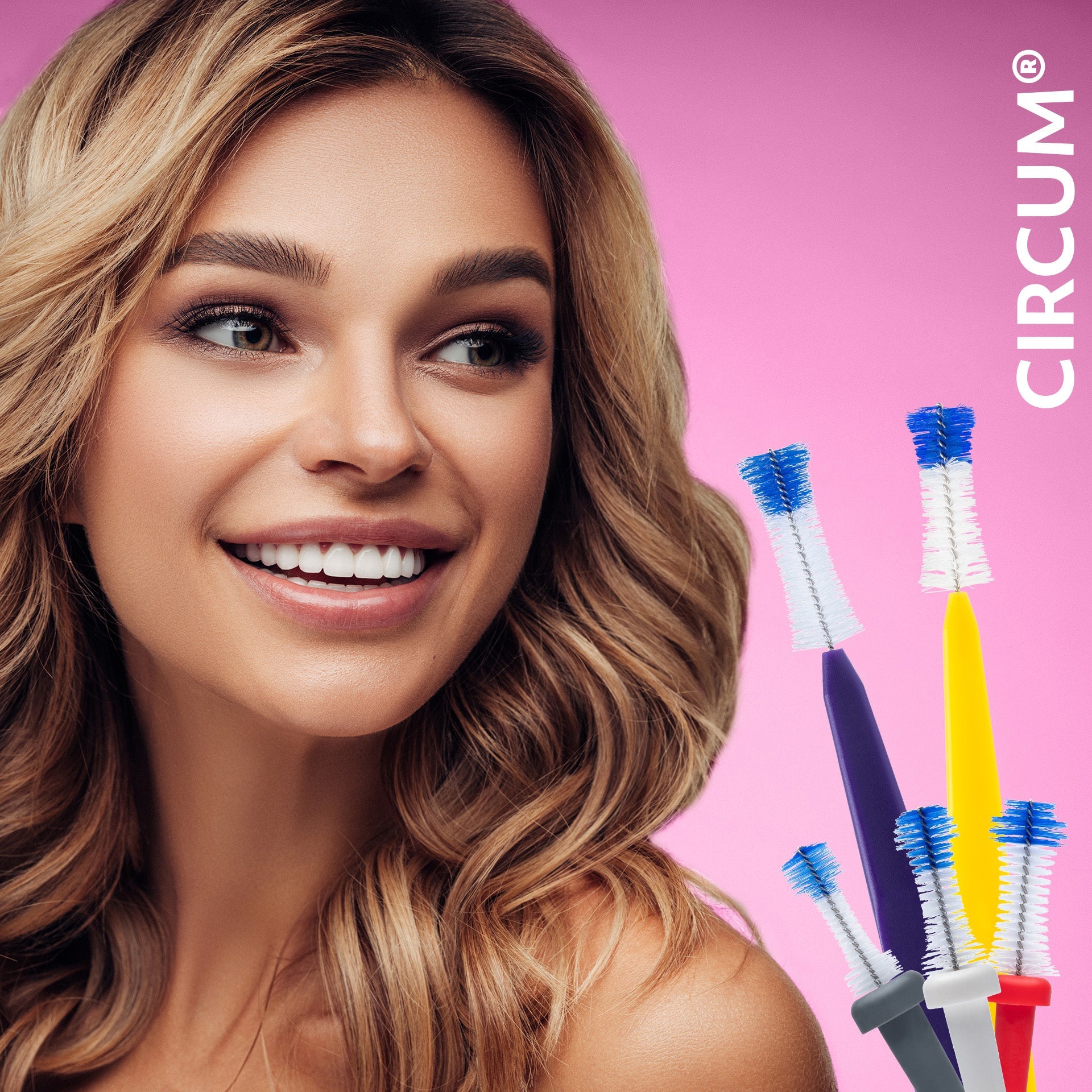 Circum® - The Interdental Brush with the Waisted Shape – Top Caredent